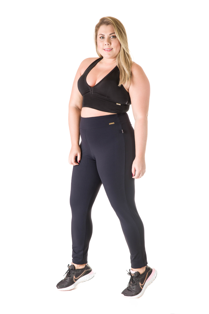 Legging Plus Size Fitness Poliamida
